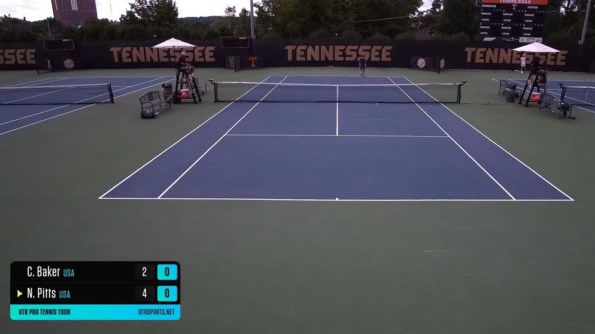Baker, Carson vs Pitts, Nathan - utrprotennis.tv